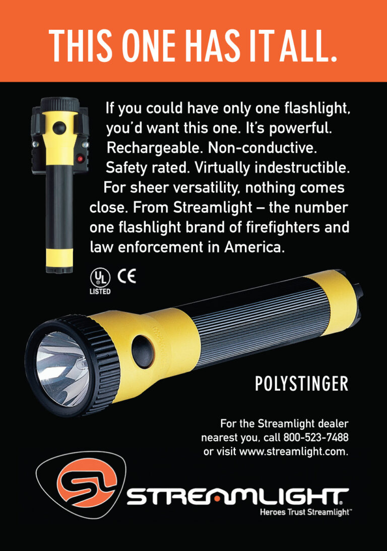 Streamlight 76177 PolyStinger C4 LED Rechargeable Yellow Flashlight ...