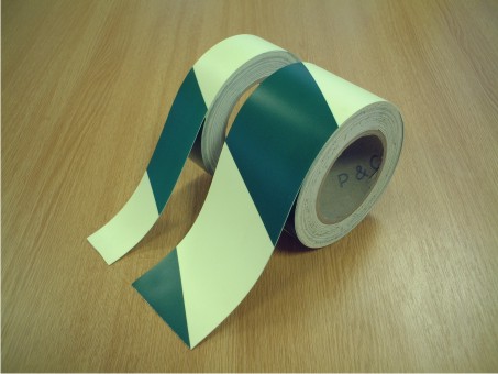 MARITIME PROGRESS - UK PV2038 Photoluminescent Green Diagonal Tape ...