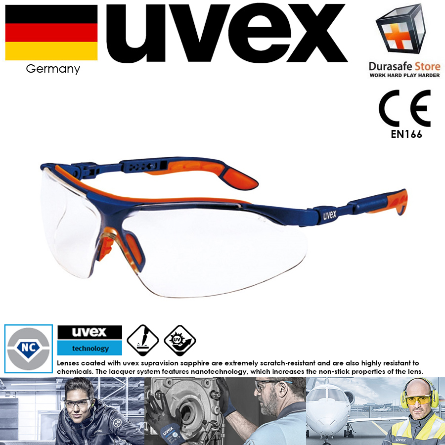 UVEX 9302045 Ultrasonic Wide Vision Welding Safety Goggle Black/Green ...