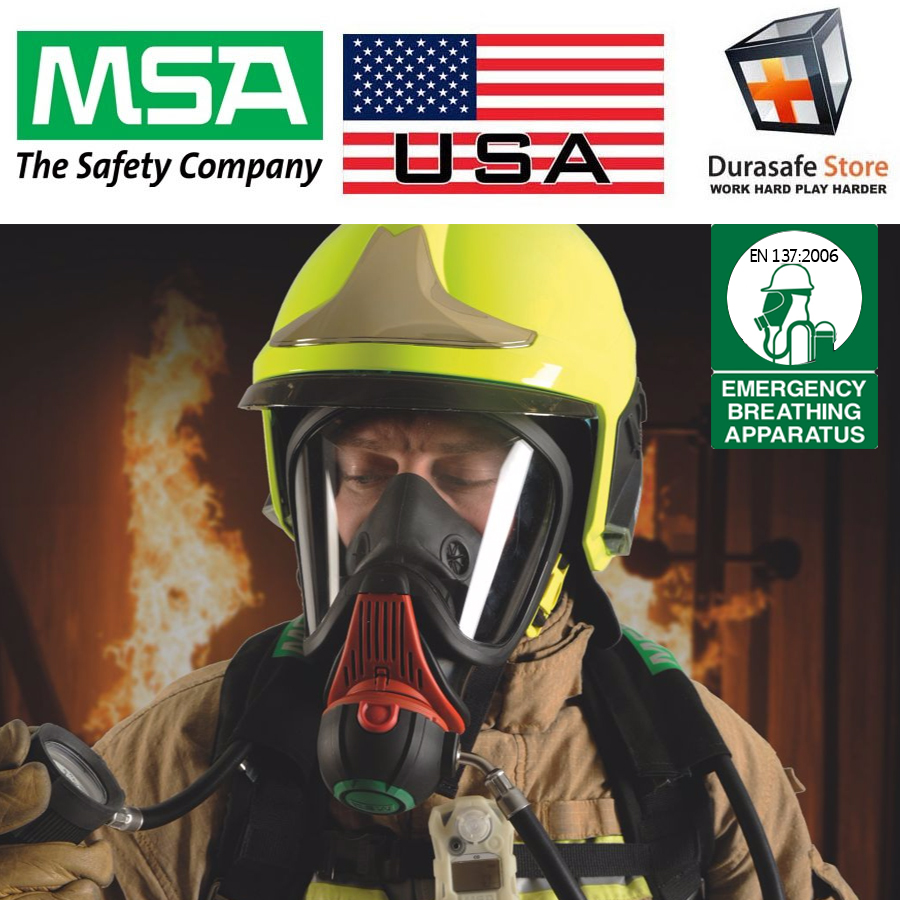 MSA AIRXPRESS 2 FIRE SCBA COMPLETE SET W/O 2ND CONNNECTION - Durasafe Shop