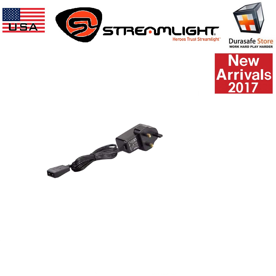 Streamlight 22062 IEC Type G AC Adapter - Durasafe Shop
