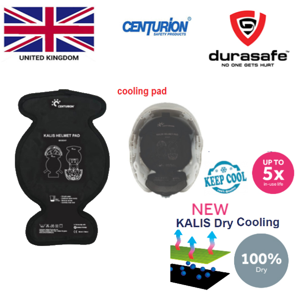 CENTURION S31DCHP Kalis Dry Cooling Helmet Pad Flat - Durasafe Shop