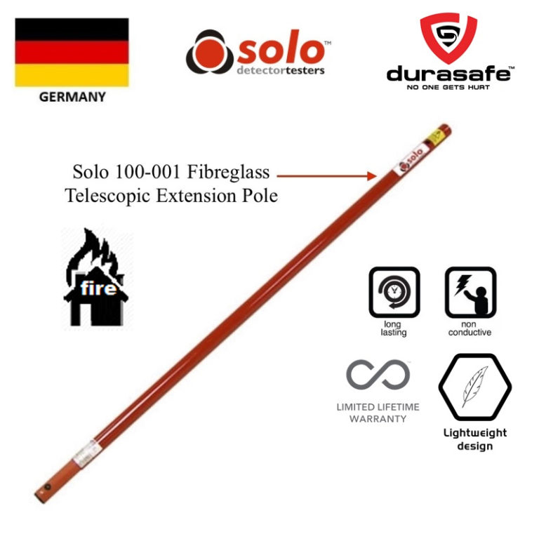 SOLO 100-001 Fibreglass Telescopic Extension Poles - Durasafe Shop