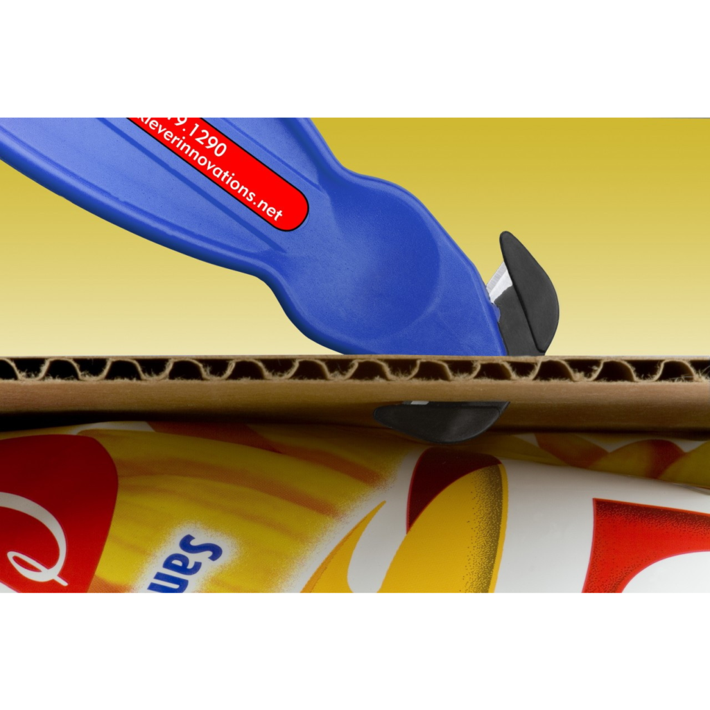 KLEVER KCJ-2Y Koncept Safety Box Cutter Yellow - Durasafe Shop